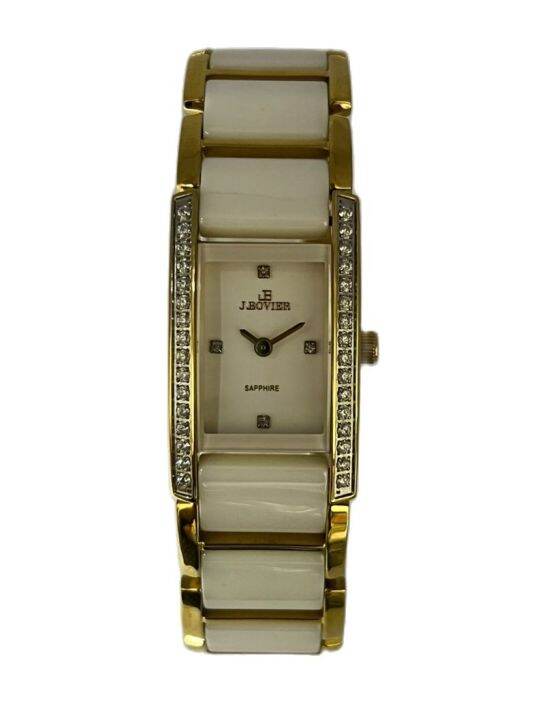 2 Years Warranty J.BOVIER Luxury Ceramic Women Watch B08-1C331TTCZ_WFC ...