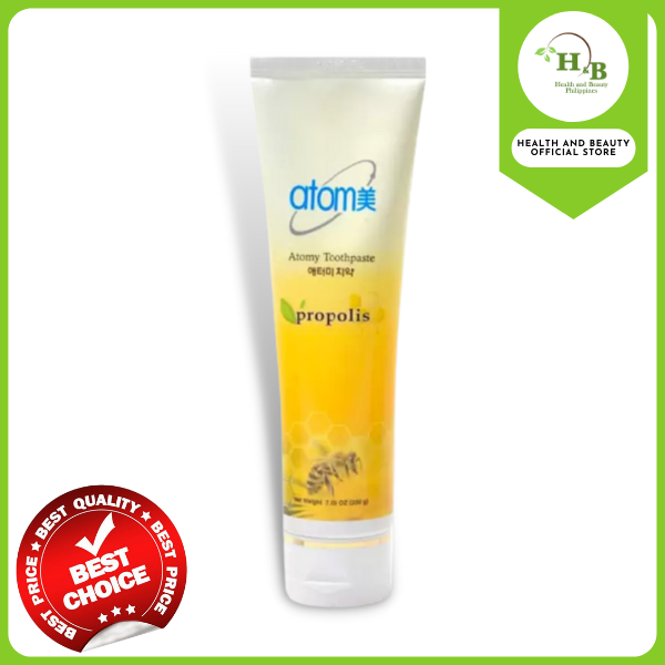 Korea Atomy Bee Propolis Organic Toothpaste Teeth Whitening, Breath ...