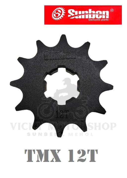 ENGINE SPROCKET SUNBEN FOR TMX 428-12T 13T 14T 15T 16T | Lazada PH
