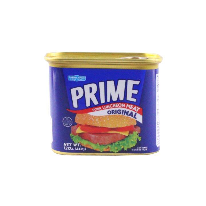PRIME LUNCHEON MEAT 340 GRAMS | Lazada PH