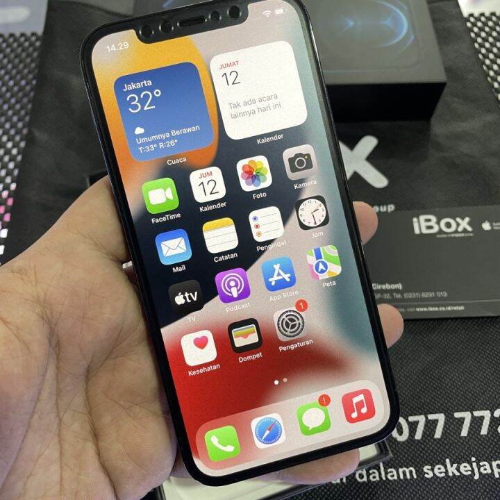 Hp second iphone 12 pro 128 gb fullset | Lazada Indonesia