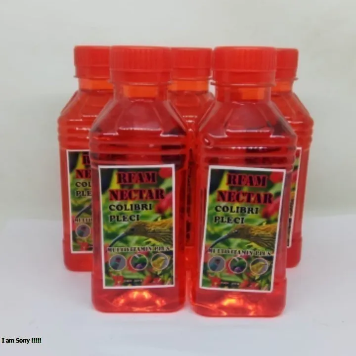 NEKTAR NECTAR CAIR PLUS MADU SUPLEMEN UNTUK BURUNG KICAU PLECI KOLIBRI ...