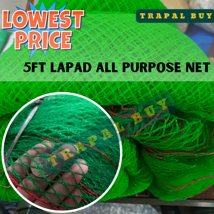 SINGLE NET 5FT (LAPAD) x SOLD PER METER (HABA) FARM NET NYLON MATERIAL ...