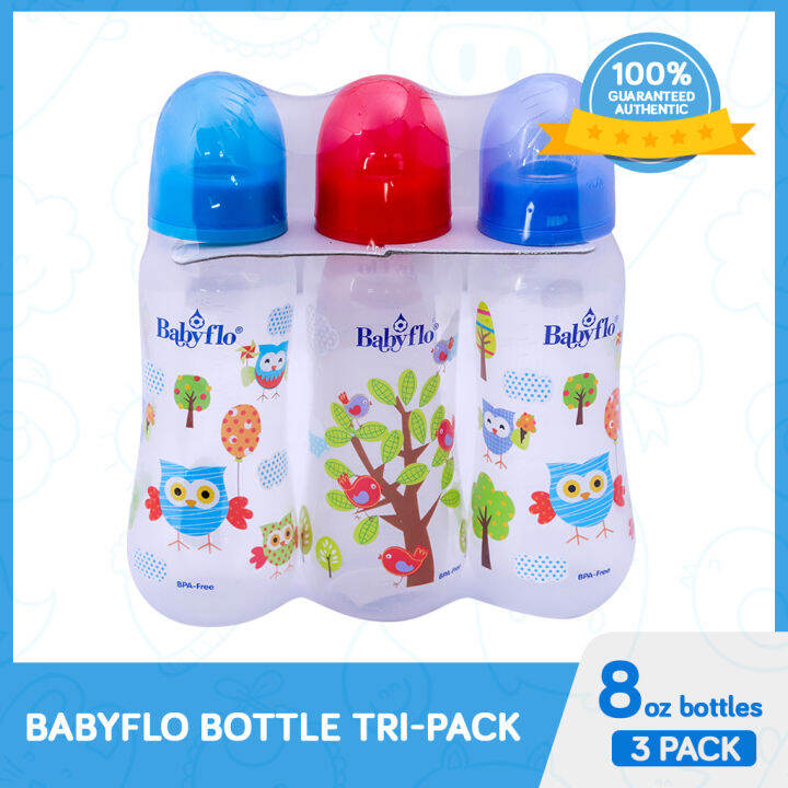 Babyflo Bottle Tri-Pack 8oz | Lazada PH