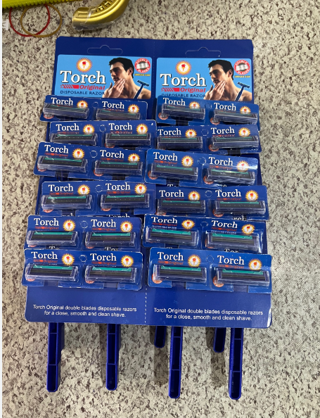 Torch Smooth Strip Double Sharp Blade Razor 24pcs/pack | Lazada PH