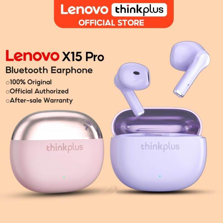Lenovo X15 Pro Wireless Earphone TWS Mini Bluetooth with Mic 6H ...