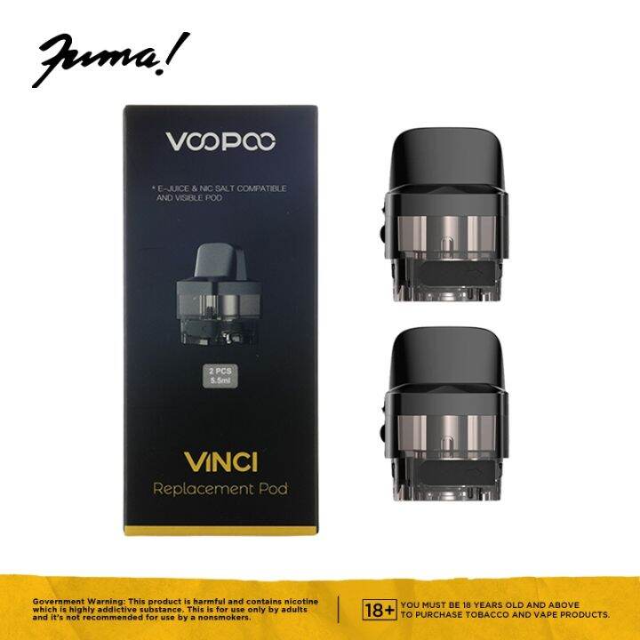 vape mod kit Voopoo Vinci and X replacement pod std 5.5ml - Sold per pc ...