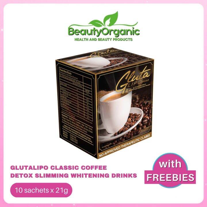 gluta lipo 20230107145712 Coffee Detox Drinks (10 sachets) Glu | Lazada PH