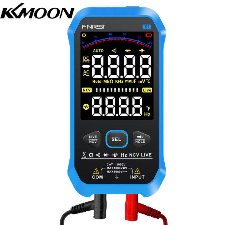 KKmoon Digital Multimeter Professional Voltage Current Resistance ...