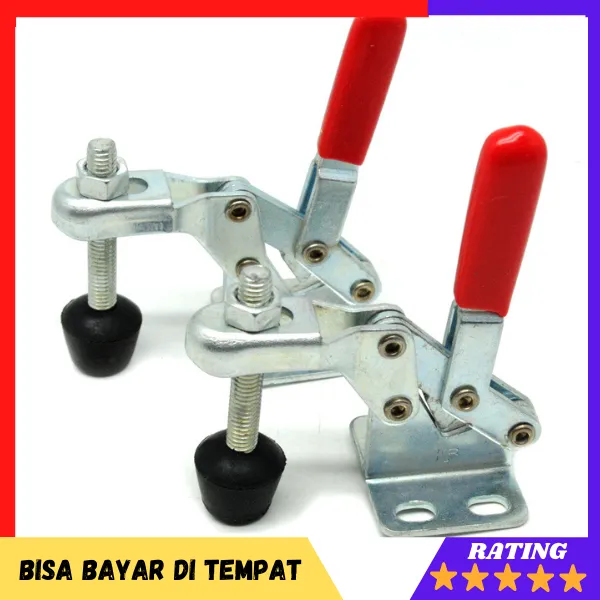 Vertical Hold Down Toggle Locking Handle Clamp Klem Alat Bantu Tukang ...