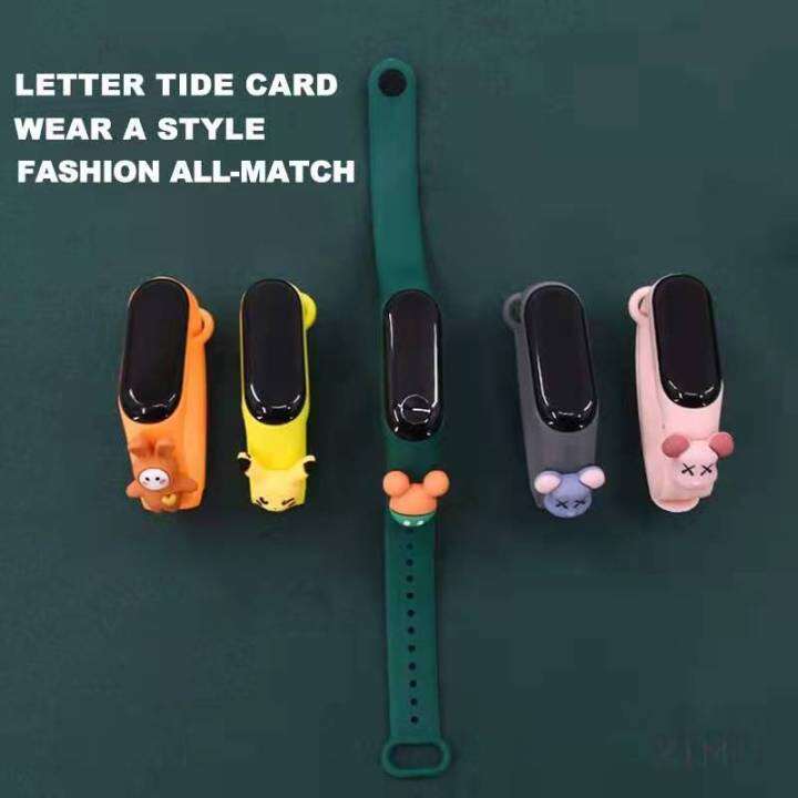 LED kids watch with 10 color to choose rubber digital waterproof watch ...