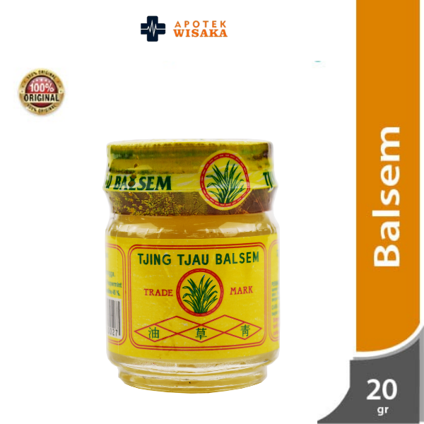 TJING TJAU BALSEM 20 GR - Meredakan Gatal dan Masuk Angin | Lazada ...