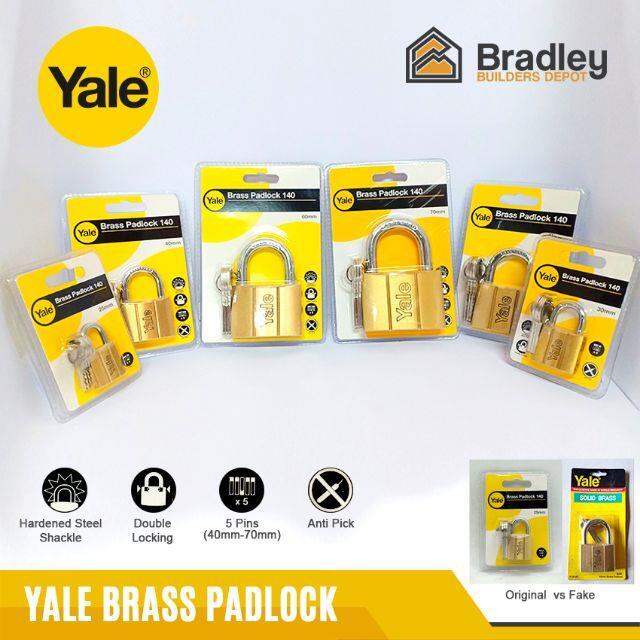 Genuine Yale Brass Padlock | Lazada PH