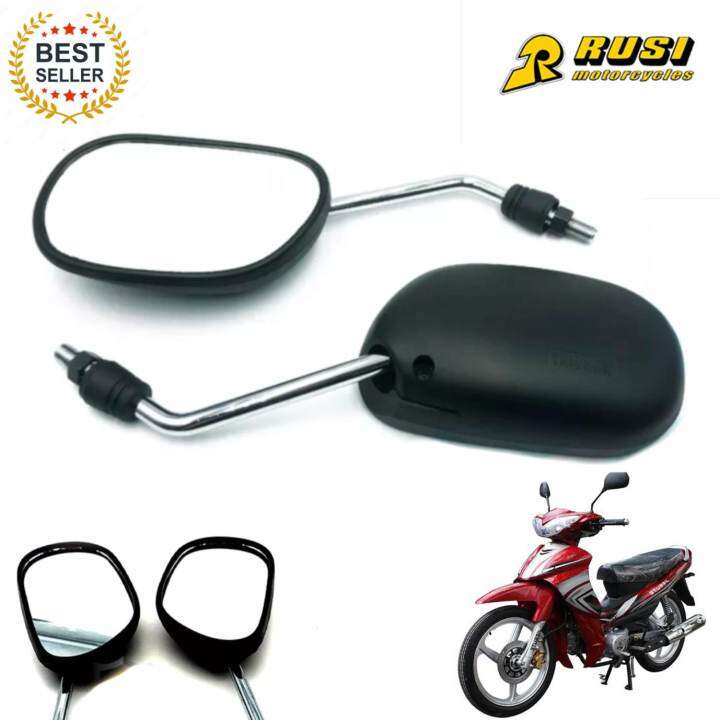 RUSI RoyaL 150 -Motorcycle Side Mirror Crome Stem | Stock genuine ...