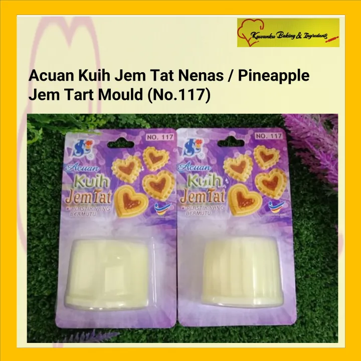 Acuan Kuih Jem Tat Nenas / Pineapple Jem Tart Mould (No.117) | Lazada