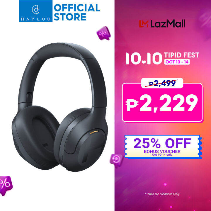 Haylou S35 ANC Bluetooth Headphones Noise Cancellation Wireless Headset ...