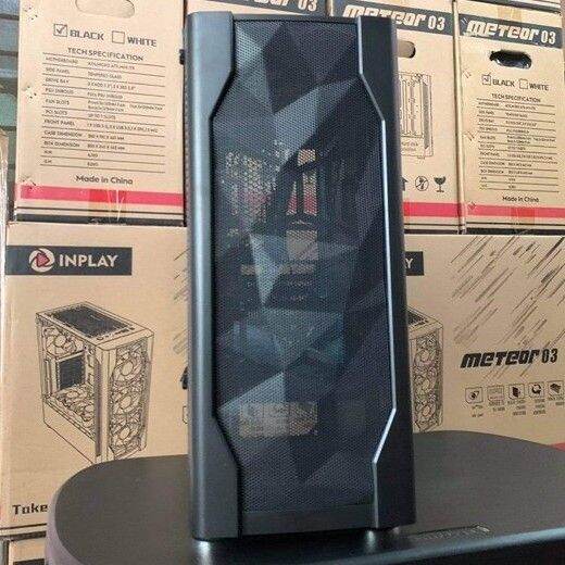 Philippines ready stock Inplay Meteor 03 bk/white MATX/ATX case PC case ...