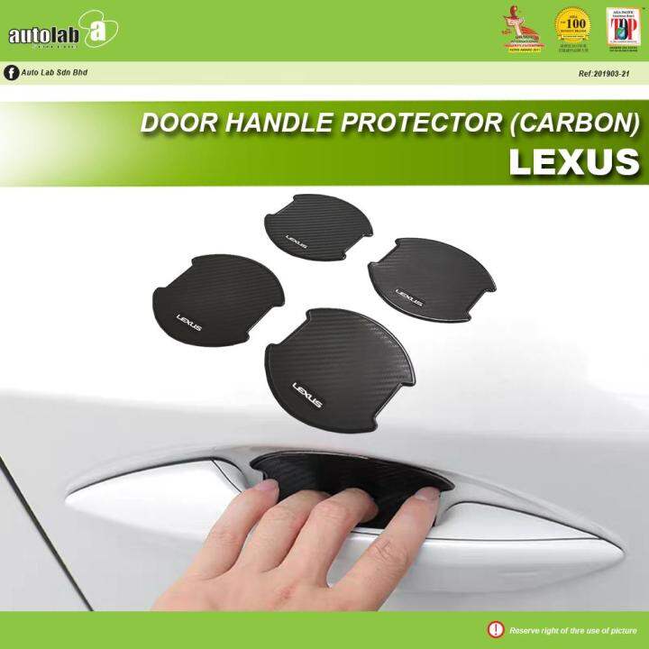 Door Handle Inner Protector (Carbon Pattern) - Lexus | Lazada