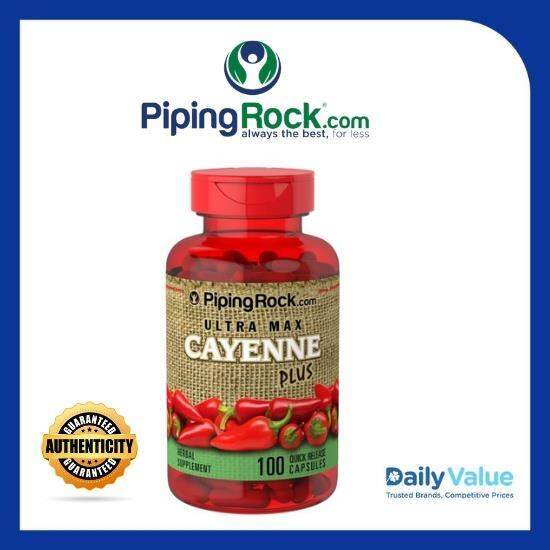 Ultra Max Cayenne Plus with Ginger and Hawthorn Berries 100 Capsules by ...