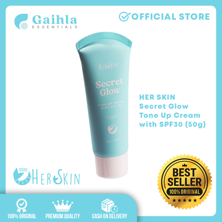 🚩𝐎𝐅𝐅𝐈𝐂𝐈𝐀𝐋 Original Her Skin Secret Glow Tone Up Cream SPF 30 (50g) With ...
