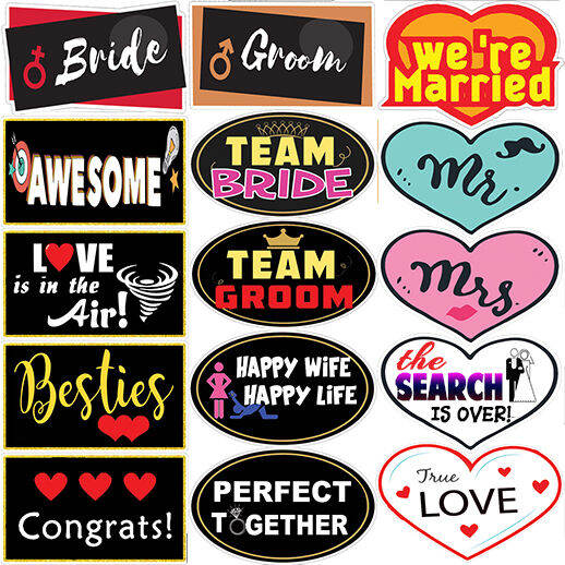 photobooth props callout 15pcs set 1.5 mm sintraboard | Lazada PH