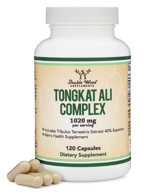 1,020 mg Tongkat Ali Complex Supplement for Men Healthy Libido Levels ...