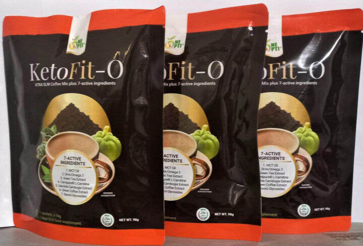 3 Packs KETO FIT SLIMMING COFFEE 100% Original One Opti Keto Coffee 7 ...