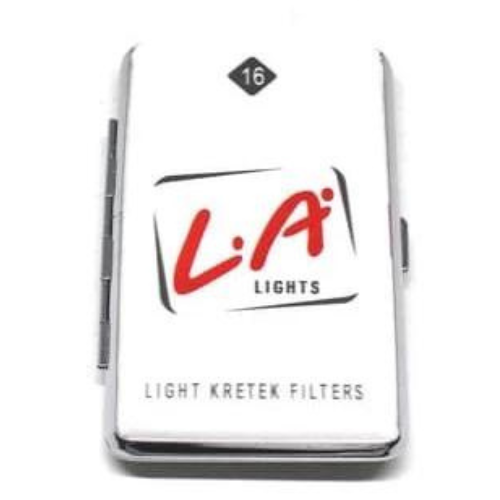 Kotak Rokok Brand Rokok LA Merah | Lazada Indonesia