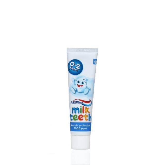 Aquafresh kids milk teeth toothpaste for toddlers 0-2 years old 50ml ...