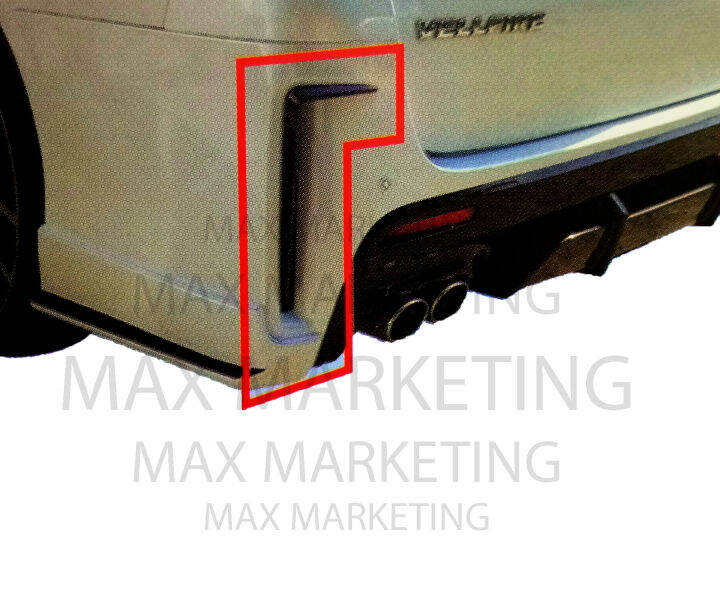 B1517 TOYOTA VELLFIRE REAR AIR DUCT (ROJAM) FOR GS BUMPER 2PC ONLY ...