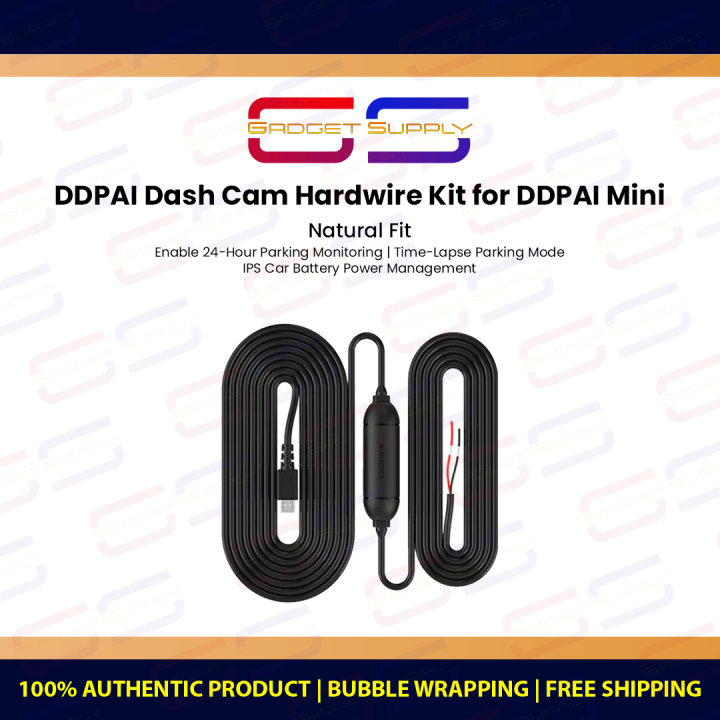 DDPAI Dash Cam Hardwire Kit for DDPAI Mini Dash Cam [Over Load ...