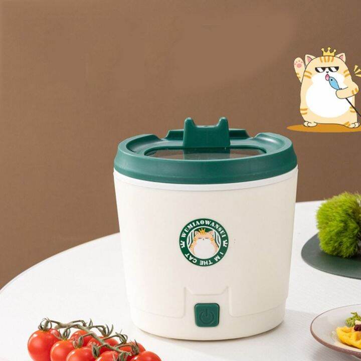 OTYRF Hot Pot Electric Cooker Non-stick Quick Food Cooking Pot Cute 1 ...