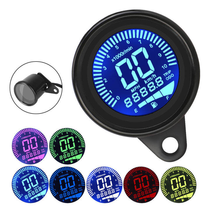 Motorcycle Accessories Scooter ATV Meter Fuel Meter Motorcycle Digital ...