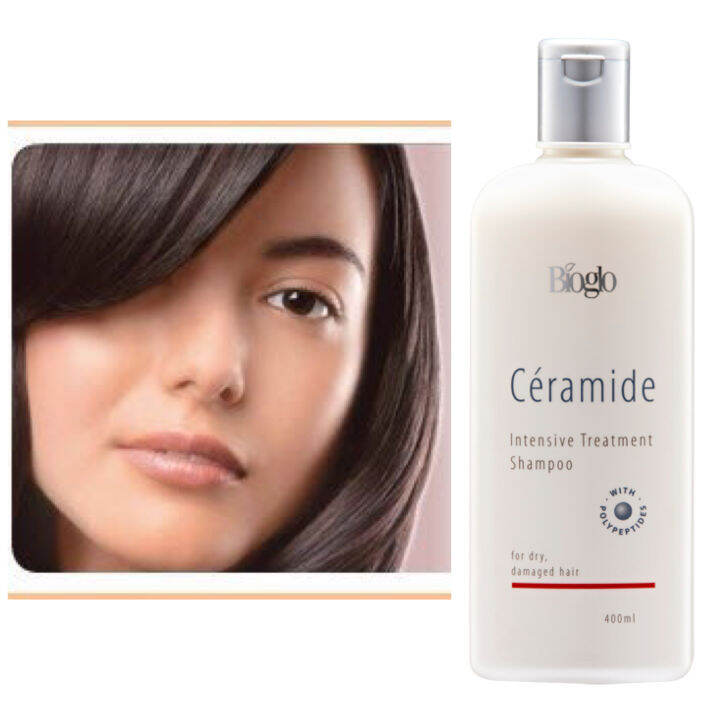 Intensive Treatment Shampoo Bioglo Ceramide Shampoo cuci rambut ...