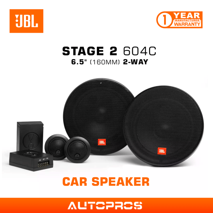 JBL Stage 2 604C Component Speaker System 6.5" 2-Way 45W RMS 4Ω | Lazada PH