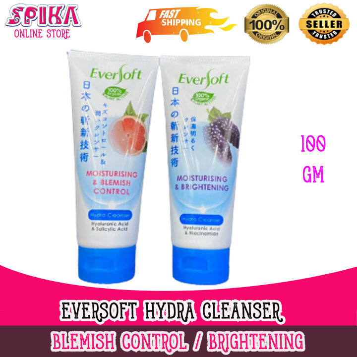 EVERSOFT HYDRA CLEANSER FOAM 100GM | Lazada