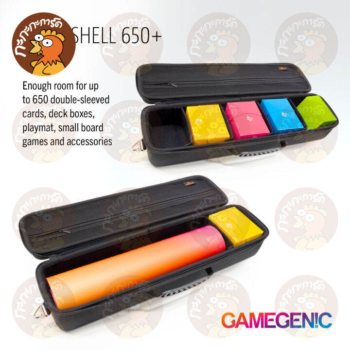 Gamegenic Game Shell XL 650+ กระเป๋าสะพายขนาดใหญ่ สำหรับใส่การ์ด, เด็ค ...