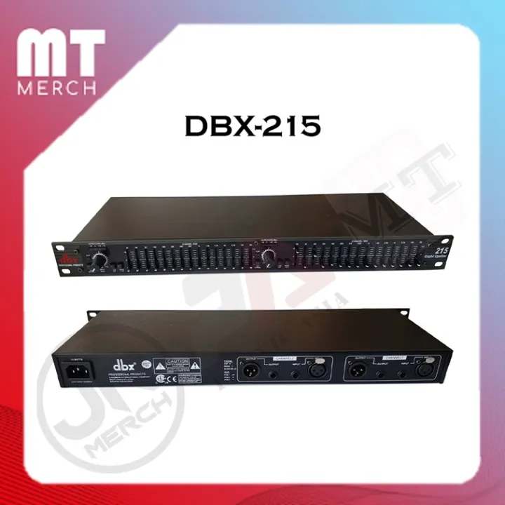 DBX 215 / 131 2-Series Graphic Equalizer (DBX-215) | Lazada PH