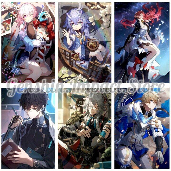 Ảnh card nhân vật Honkai Star Rail (có bo góc) | Lazada.vn