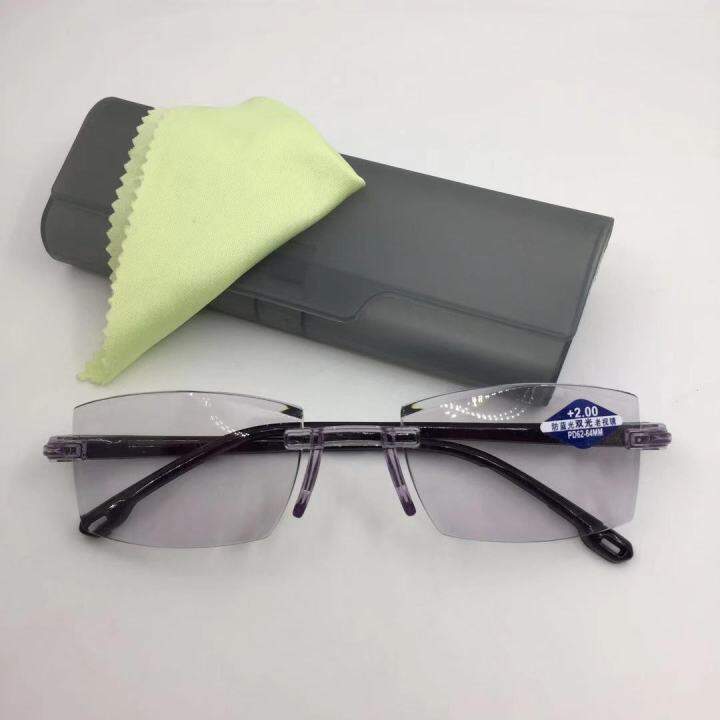 double vista reading glasses for unisex high quality free plastic case ...