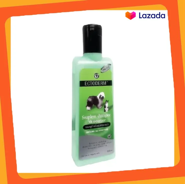 ECTODERM Soapless shampoo สำหรับสุนัขและแมว plus2 325 ml | Lazada.co.th
