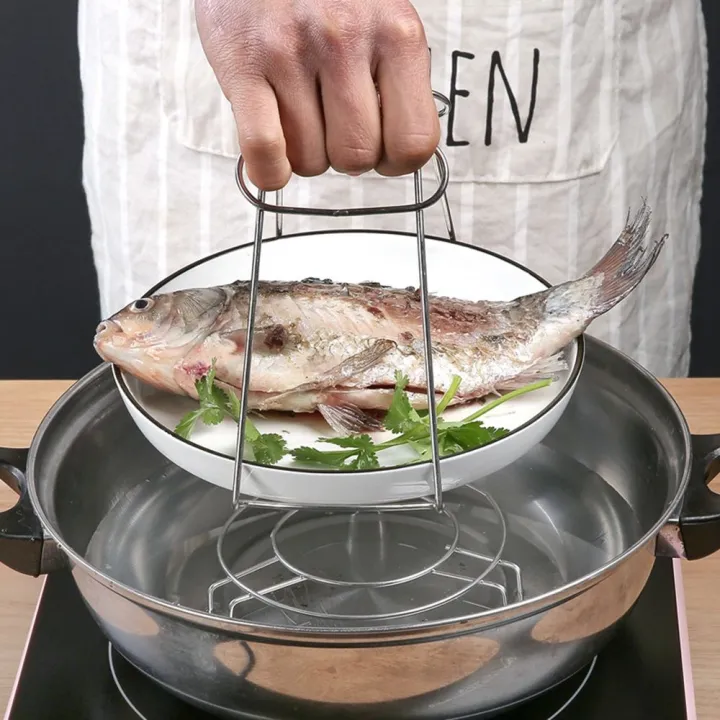 LPCUQJ Round Cooking Stand Stainless Steel Durable Multi-Purpose ...