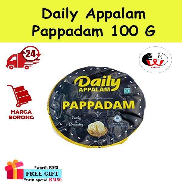 PAPADAM - DAILY APPALAM 100g | Lazada
