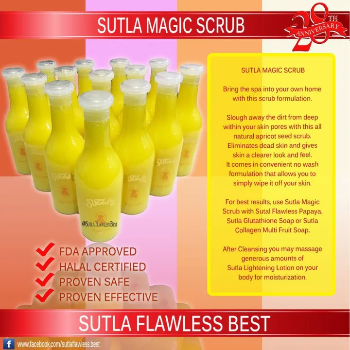 Sutla Magic Scrub 250ml | Lazada PH