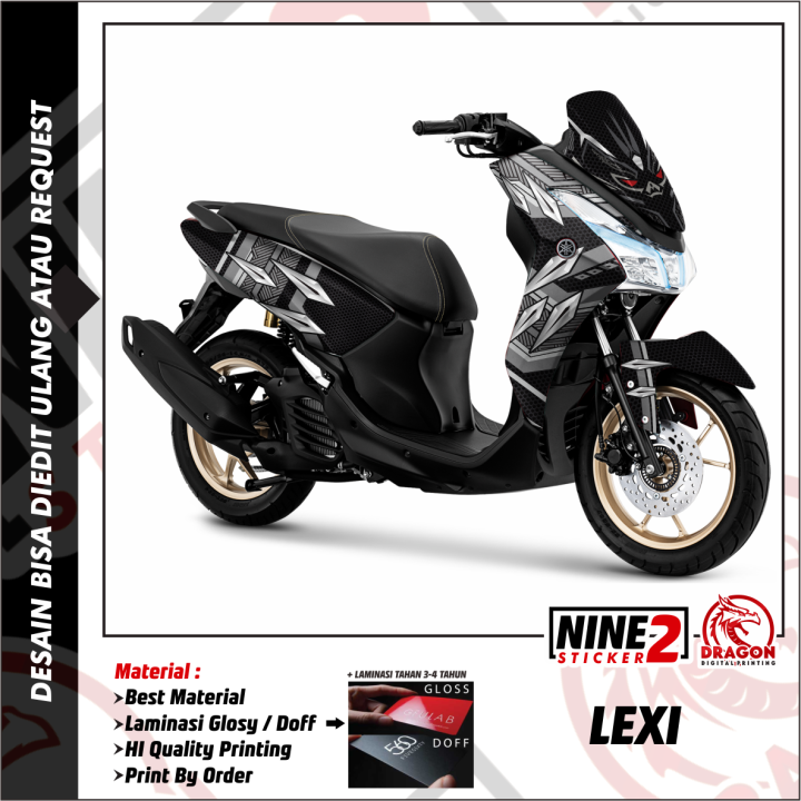 STICKER LEXI DECAL LEXI STRIPING LEXI FULL BODY STIKER LEXI DECAL ...