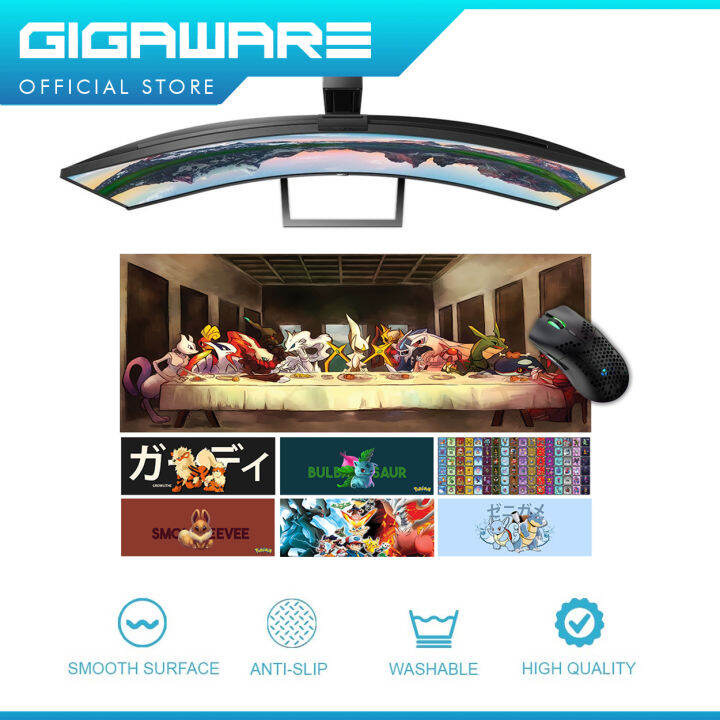 Gigaware Pokemon Design Extended Mouse Pad Gaming Mousepad | Lazada PH