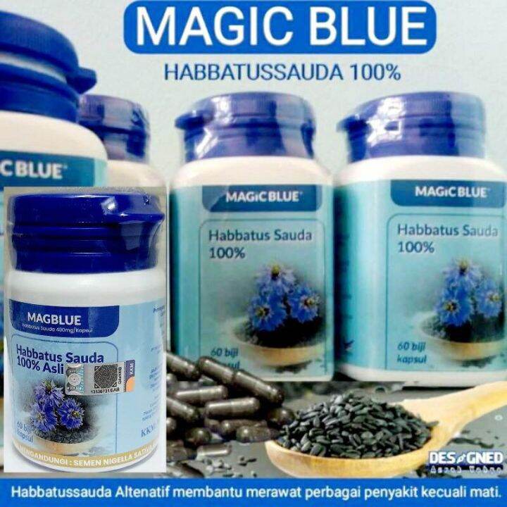 MAGIC BLUE Habbatus Sauda | Lazada