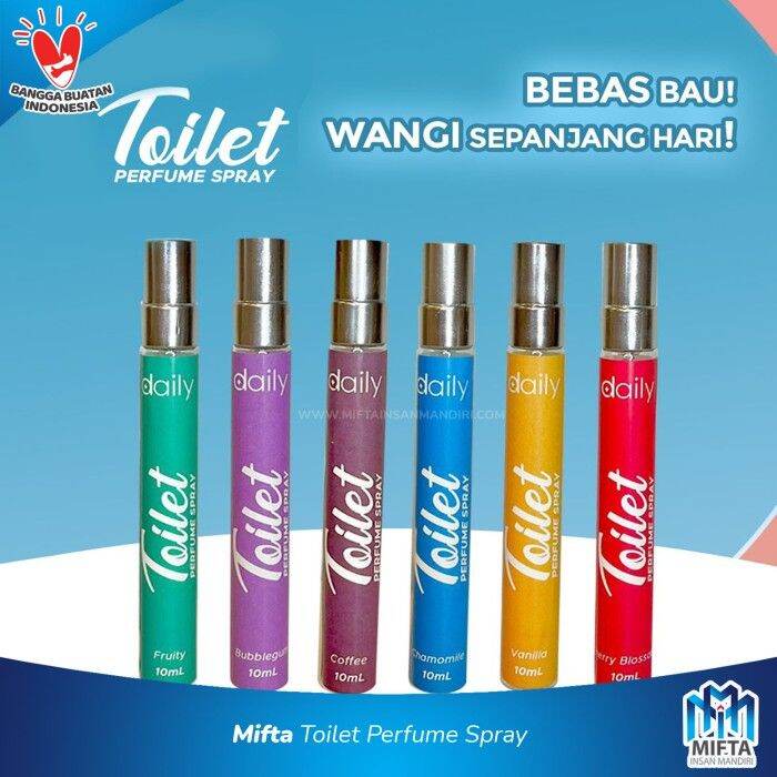 PARFUM TOILET / DAILY TOILET PERFUME SPRAY / TOILET PERFUME | Lazada ...