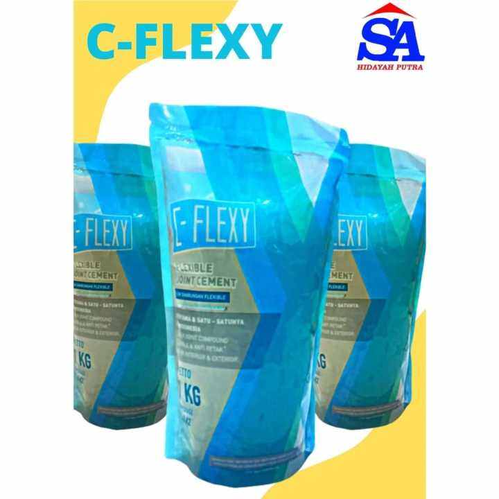 C Flexy Pengisi Sambungan Nat GRC / Compound GRC Kalsi C-flexy 1kg / C ...