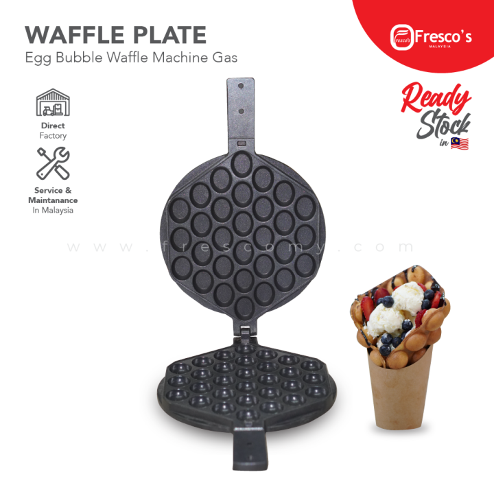 Egg Bubble Waffle Plate Mould Waffle Spare Part Waffle Mold Waffle ...
